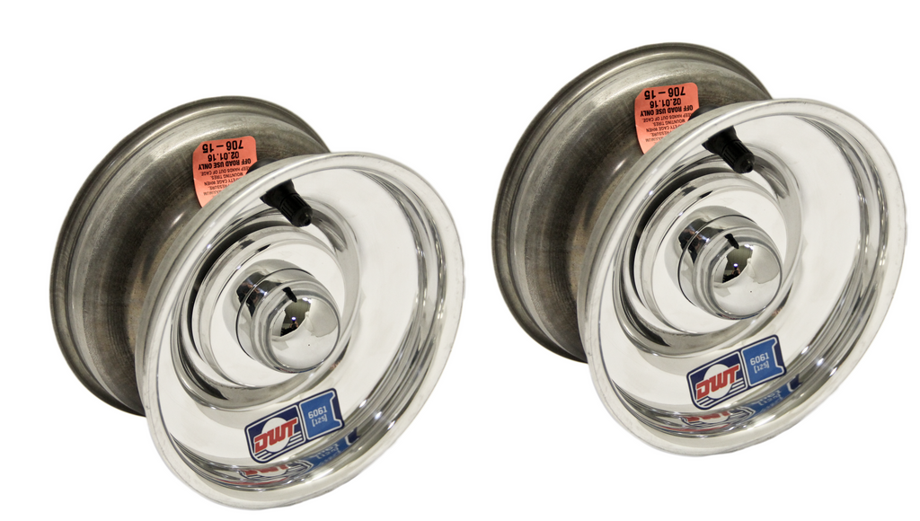 DWT Polished Front Wheel Kits – Midwest Super Cub
